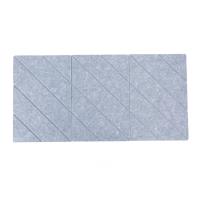 China Slotted Polyester Polyester Acoustic Panels Studio Room Cinema for sale