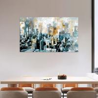 China HD Art Printing Acoustic Fabric Wall Art Panels For Office Living Room for sale