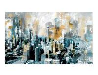 China HD Art Printing Acoustic Fabric Wall Art Panels For Office Living Room for sale