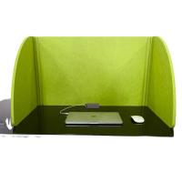 China Office School Desk Foldable Polyester Fiber Acoustic Panel Dividers 3mm 25mm for sale