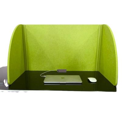 China Office School Desk Foldable Polyester Fiber Acoustic Panel Dividers 3mm 25mm for sale