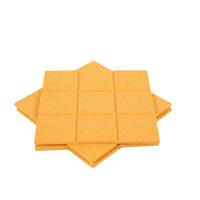 China Carve Polyester Acoustic Panels Sound Absorbing 1220x2420mm for sale