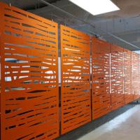 China Polyester Custom Design Office Acoustic Room Dividers CNC Cutting Service for sale