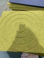 China Fireproof Polyester Fiber Carve Acoustic Panels Indoor Wall Decoration for sale