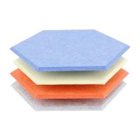 China Polyester Fiber 1220x2440mm Fireproof Acoustic Panels For Wall for sale