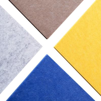 China 9mm Fireproof Acoustic Panels Polyester Fiber Felt 1220x2420mm for sale