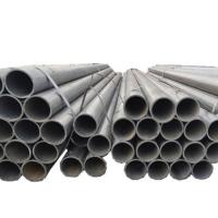 China ASTM A53 SCH40 ERW Carbon Steel Pipe Black Round 6mm - 2500mm Outer Diameter for sale