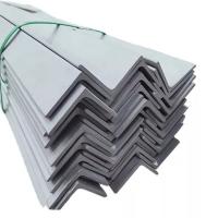 China Hot Rolled Unpolished Steel Angle Beam Wear Resistance 304 Metal Right Angle Trim for sale