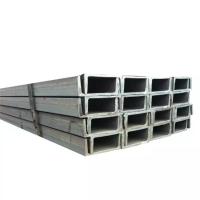 China 6m Length Vibration  Stainless Steel U Channel Customized Designed CR HR for sale
