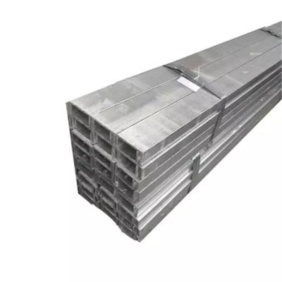 China 201 2205 304L Hot Rolled Steel U Channel BA 2B 8K Surface U Metal Channel for sale