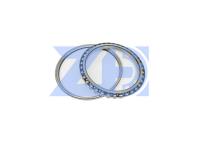 China Excavator Walking Bearing BA180-4WSA 180x250x33mm Chromium Steel Corner Contact Ball Bearing for sale