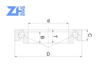 China Excavator Cylindrical Roller Bearing 120BA16 120x165x22mm Single Row GCr15 for sale