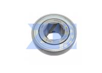 China SB 207-18 HEX Pillow Block Insert Ball Bearing With Thick Walled Outer Rings for sale