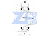 China Insert Ball Bearing LK 211 3L Pillow Block Bearing Chrome Steel Single Row P0 Precision for sale