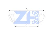 China Tapered Roller Bearing 11BC Automotive Steering Column Bearing 33.297mm Bore for sale