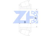 China Tapered Roller Bearing 368S 51.592mm x 88.9mm High Quality Single Row for Heavy Loads for sale
