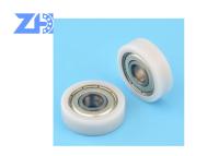 China POM Plastic Coated Ball Bearing 608zz 8x50x12mm for Sliding Door and Window Roller Pulley for sale