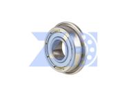 China Miniature Flange Deep Groove Ball Bearing F689 F693 F694 9mm x 17mm x 4mm High Speed Precision for sale