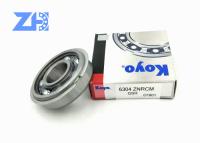 China Deep Groove Ball Bearing 6304ZNR 20x52x15 mm High Precision Low Noise for sale