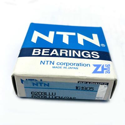 China 6203LLU Deep Groove Ball Bearing 17x40x12mm High Performance for Excavator for sale
