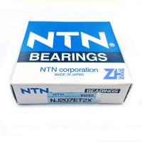 China NJ207ET2X Cylindrical Roller Bearing 35x72x17 mm Long Life High Speed Low Noise for sale