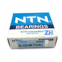 China NJ304ET2XU Cylindrical Roller Bearing 20x52x15mm Long Life Excavator Gearbox for sale