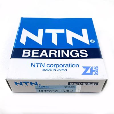 China NUP207ET2XU Cylindrical Roller Bearing 35x72x17 mm Long Life Low Noise for Excavator for sale