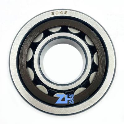 China NJ204 Cylindrical Roller Bearing 20x47x14mm Chrome Steel Single Row Open Type for sale