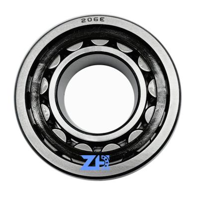 China Chrome Steel Cylindrical Roller Bearing NJ206ET2X 30x62x16mm High Load Capacity for sale