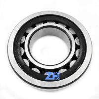 China NJ207ET2X Cylindrical Roller Bearing 35x72x17mm High Precision P0-P6 Chrome Steel for sale