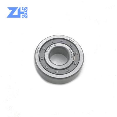 China Excavator Bearing Steel Caged Cylindrical Roller Bearing NJ209E 45mm ID Brass or Steel Retainer for sale