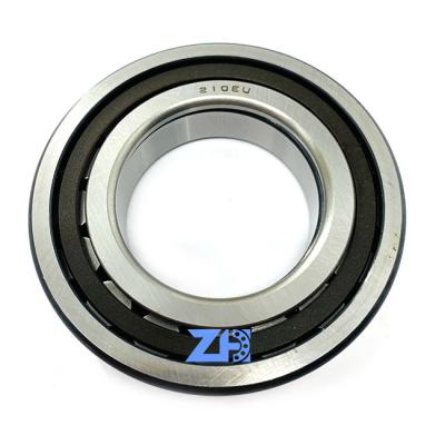 China NUP210ET2XU 50x90x20 mm Single Row Cylindrical Roller Bearing Plastic Cage for sale