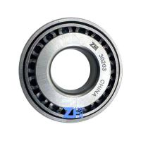 China 30203 Single Row Tapered Roller Bearing 17x40x12mm Steel Cage Standard Size for sale