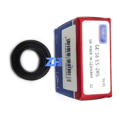 China GE16ES-2RS Spherical Plain Bearing 16x30x14mm Steel Steel Sliding Contact High Load Capacity for sale