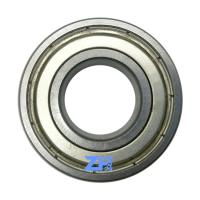 China 20x42x12mm Deep Groove Radial Ball Bearing 6004ZZ 6004RS Chrome Steel for sale