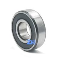 China Deep Groove Ball Bearing 6203-2RS 6203ZZ Chrome Steel 17x40x12mm Single Row for sale