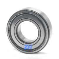 China Deep Groove Ball Bearing 6205-ZZ 25x52x15mm Chrome Steel Shielded for sale