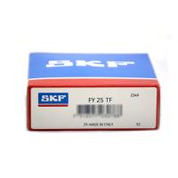 China FY 25 TF Square Flange Ball Bearing Unit Set Screw Locking 25mm Bore High Temperature for sale