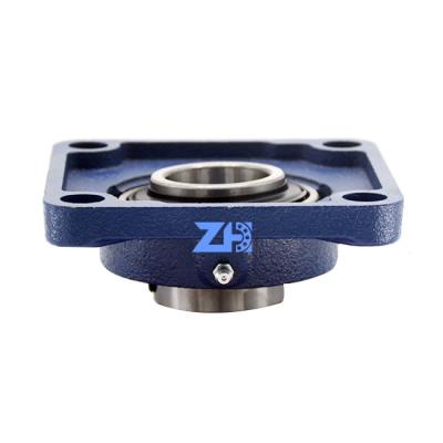China FY 40 TF Square Flanged Ball Bearing ISO Standard 40x38.5x54.2mm Bolt-On for sale