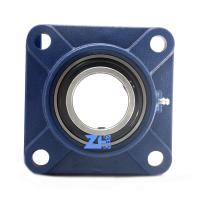China FY50TF Square Flange Ball Bearing 50mm Bore Standard Seals Sliding Retaining Ring for sale