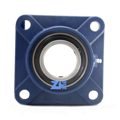 China FY50TF Square Flange Ball Bearing 50mm Bore Standard Seals Sliding Retaining Ring for sale