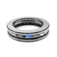 China 51111 One-Way Thrust Ball Bearing Single Row Sheet Metal Cage Detachable Design 55mm Bore for sale