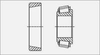 China Taper Roller Bearing 33216 80x140x45mm Surface Polished Single Row Metric for sale
