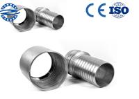 China NPT BSPT Threaded Pipe Flange CNC Precision Machined for Concrete Rubber Flexible Hose Connections for sale