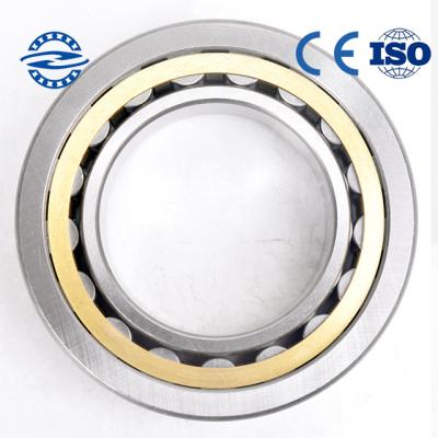 China Brass Cage Cylindrical Roller Bearing NU NJ203 High Speed Heavy Radial Load for sale