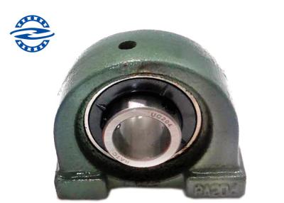 China UCPA204 Pillow Block Ball Bearing Cast Iron Housing Grub Screws 59-63 HRC Hardness for sale