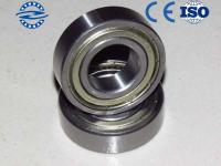 China Single Row Deep Groove Ball Bearing 6017 2RS 2Z Steel Cage 85x130x22mm for sale