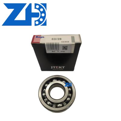China Deep Groove Ball Bearing 63-28 GCR15 Steel P0-P4 Precision 0.7kg for Industrial Equipment for sale