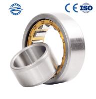 China NJ208 Cylindrical Roller Bearing 40x80x18mm GCR15 Low Friction Flanged Bearing for sale