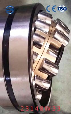 China Brass Cage Spherical Roller Bearing 23148 W33 / MB Parallel Bore Type 240*400*128MM for sale